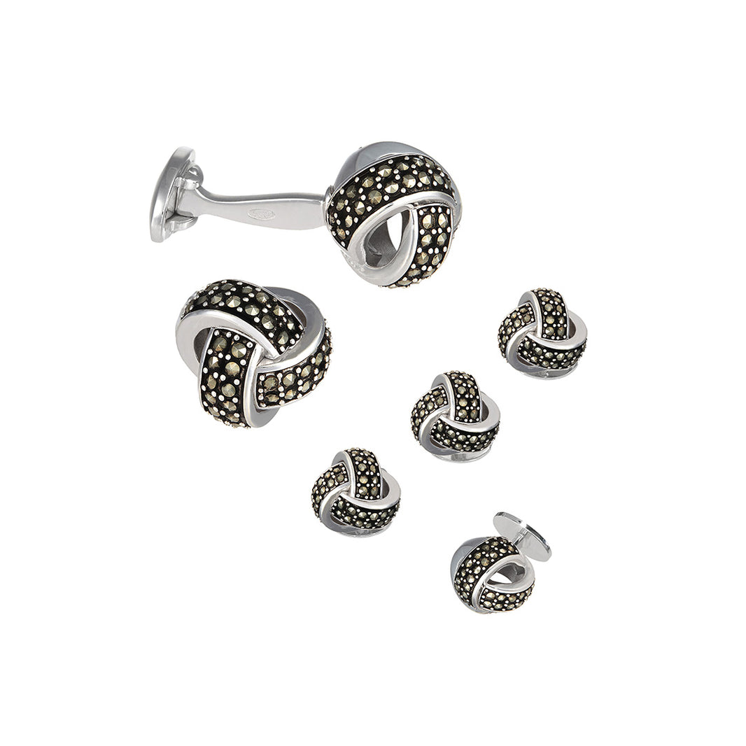 Formal Tuxedo Cufflink and Stud Sets I Jan Leslie